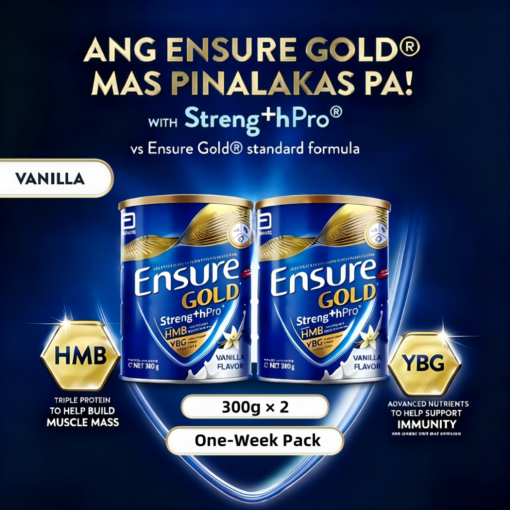 Ensure Gold with Streng+hPro Vanilla With HMB And YBG Vanilla Adult ...
