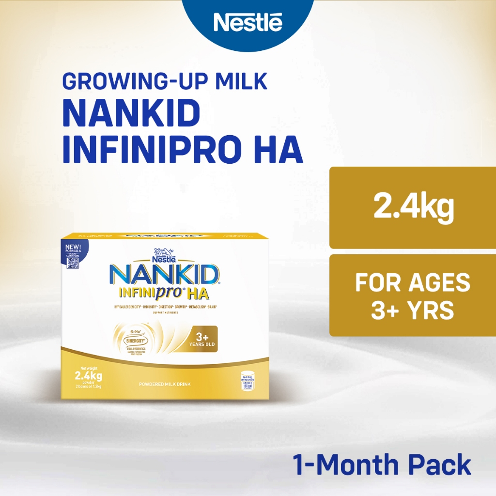 NANKID Infinipro HA Four Powdered Milk For Children Above 3 Years Old 2 ...