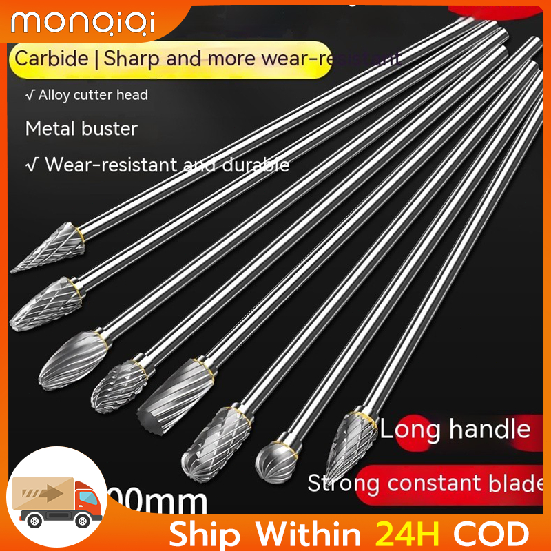 3mm Long Tungsten Carbide Burr 3x6x100mm Grinding and cutting tools ...