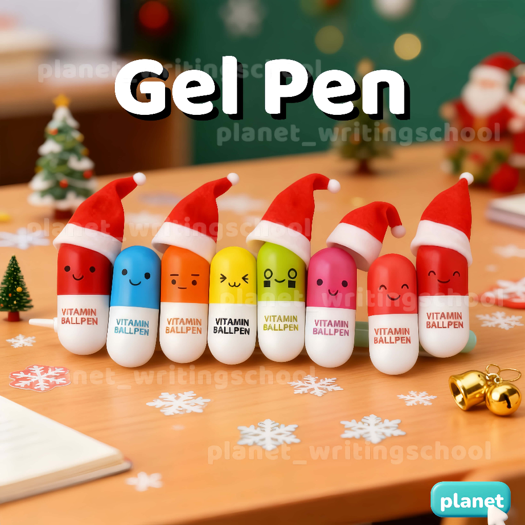 Mini Capsule Pill Pen Retractable Plastic Ballpoint Pen Creative Cute ...