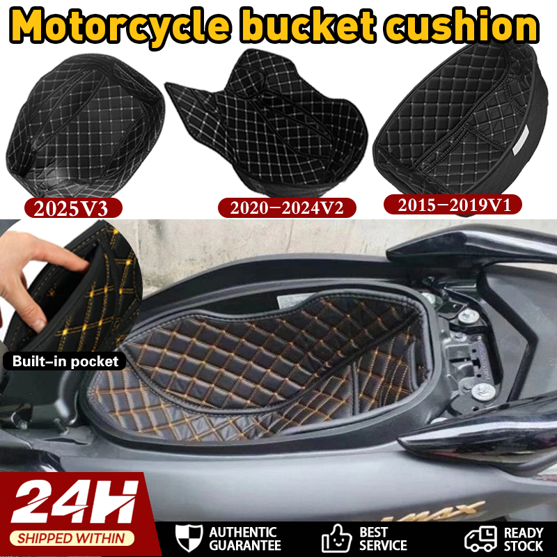 12H SHIP Nmax v2 v1 v3 NMAX 155 U Box Inner Leather Compartment Cover ...