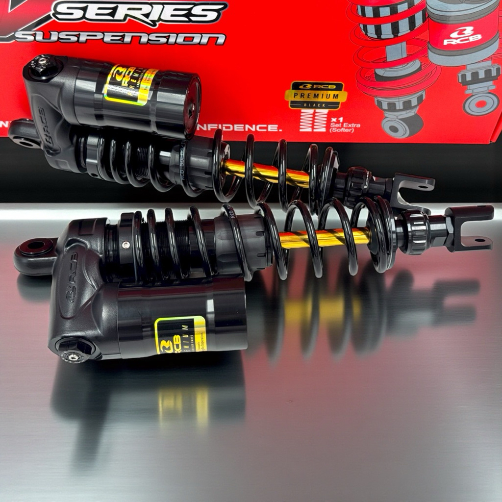 RCB DUAL SHOCK VD-SERIES XMAX 350MM (45° TANK) | Shopee Philippines