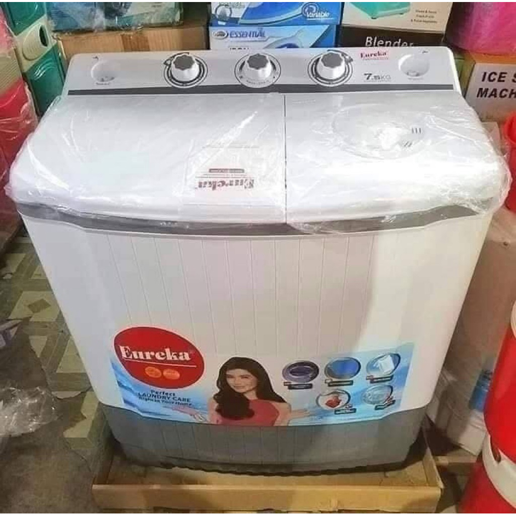 (Brand New Stock) EWM-750D EUREKA ELITE 7.5kgs TWIN TUB WASHING MACHINE ...