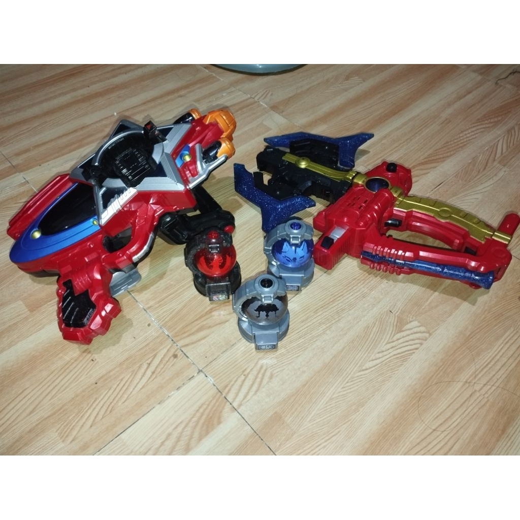 OG Morphing Super Sentai Morpher DX Seiza Blaster Kyuranger | Shopee ...