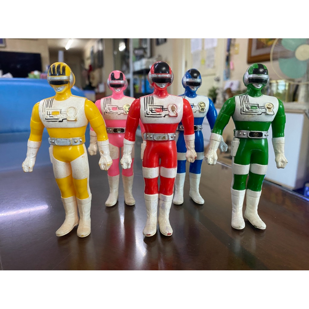 Vintage Bioman Sentai power rangers popy chogokin godaikin bandai 1984 ...