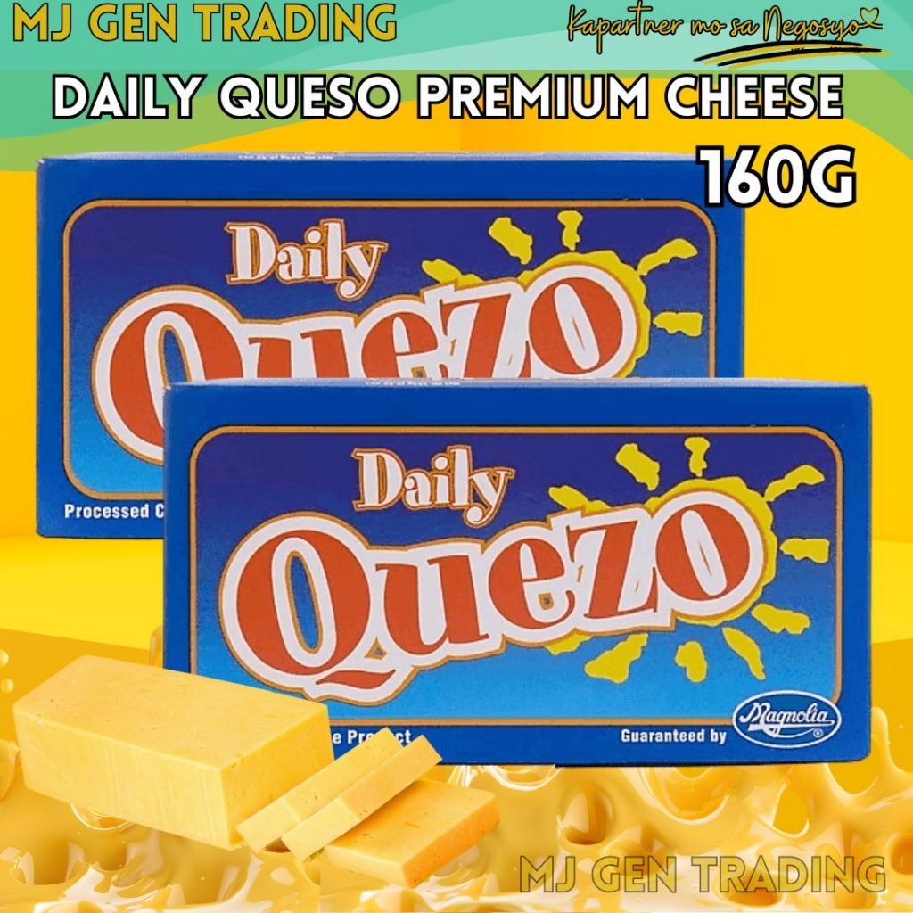 Daily Queso Premium Cheese Spread 160g – Rich, Creamy & Flavorful ...