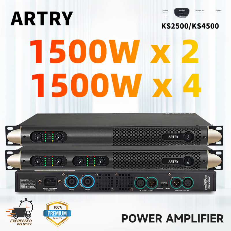 ARTRY KS2500/KS4500 Professional Power Amplifier CLASS D Digital Power ...