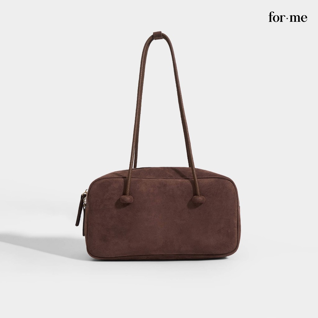 ForMe Suede Shoulder Bag For Women (Deep Brown) | Shopee Philippines