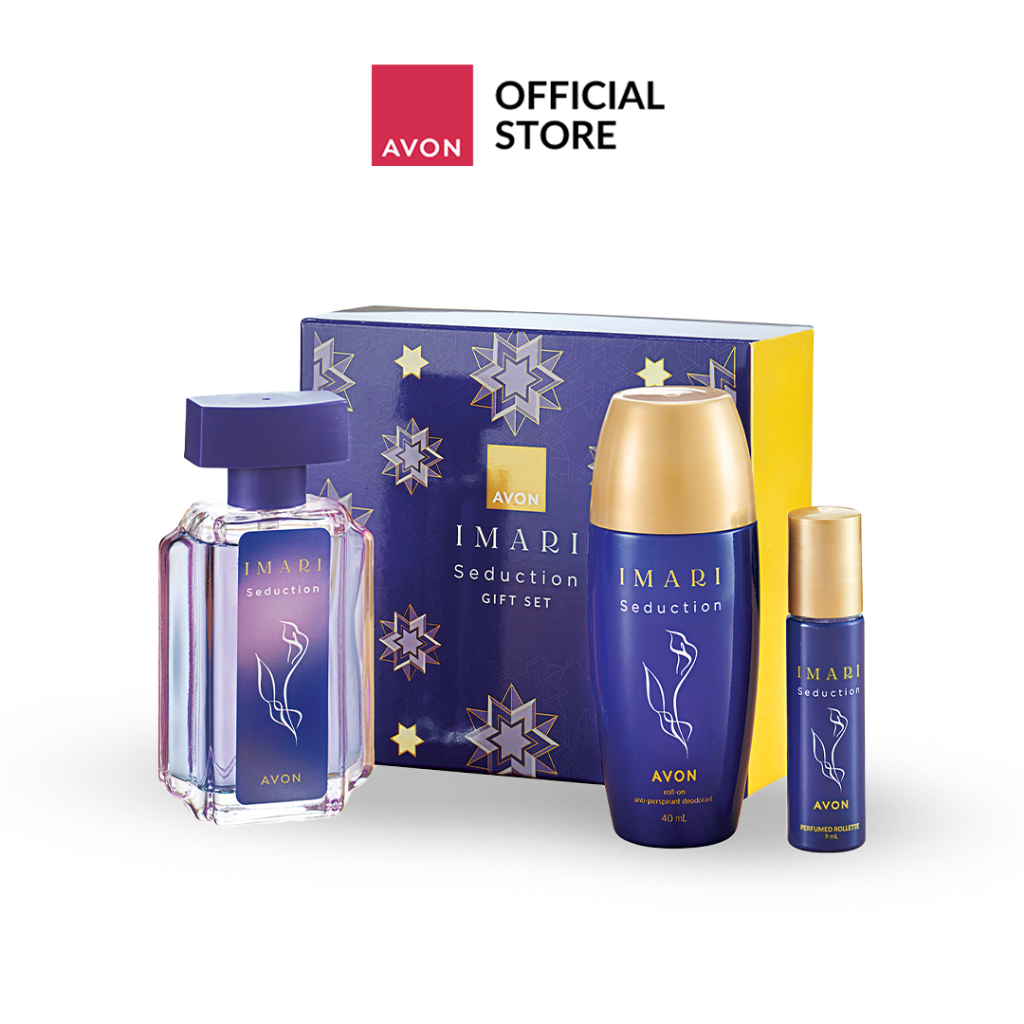 Avon Imari Seduction 2025 Christmas Gift Set (Eau De Toilette + Roll On ...
