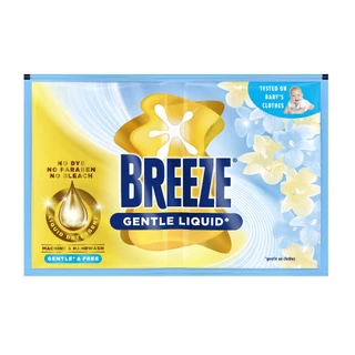 Breeze Liquid Detergent Gentle and Free Per Sachet 60ml 6 pcs - Best ...