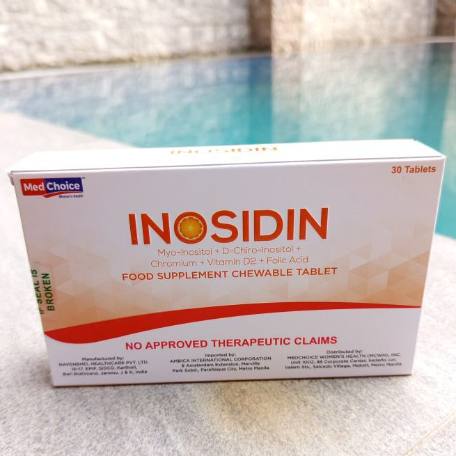 Inosidin Myo-Inositol + D-chiro Inositol 30 Tablets | Shopee Philippines
