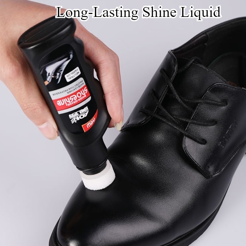 65ml Long-Lasting Shine Liquid shoe polish leather shoe polish liquid ...
