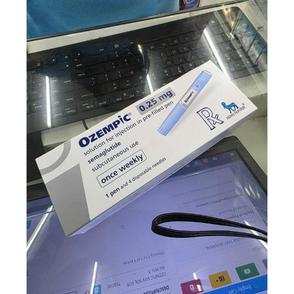 Ozempic 0.25mg ( Novo nordisk) | Shopee Philippines
