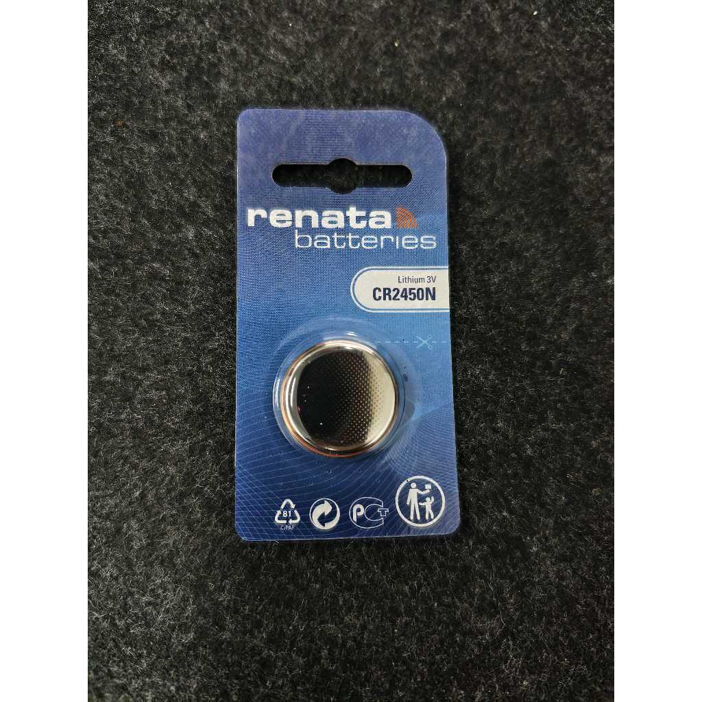 Renata Coin battery CR2450 CR-2450N Lithium 3v | Shopee Philippines