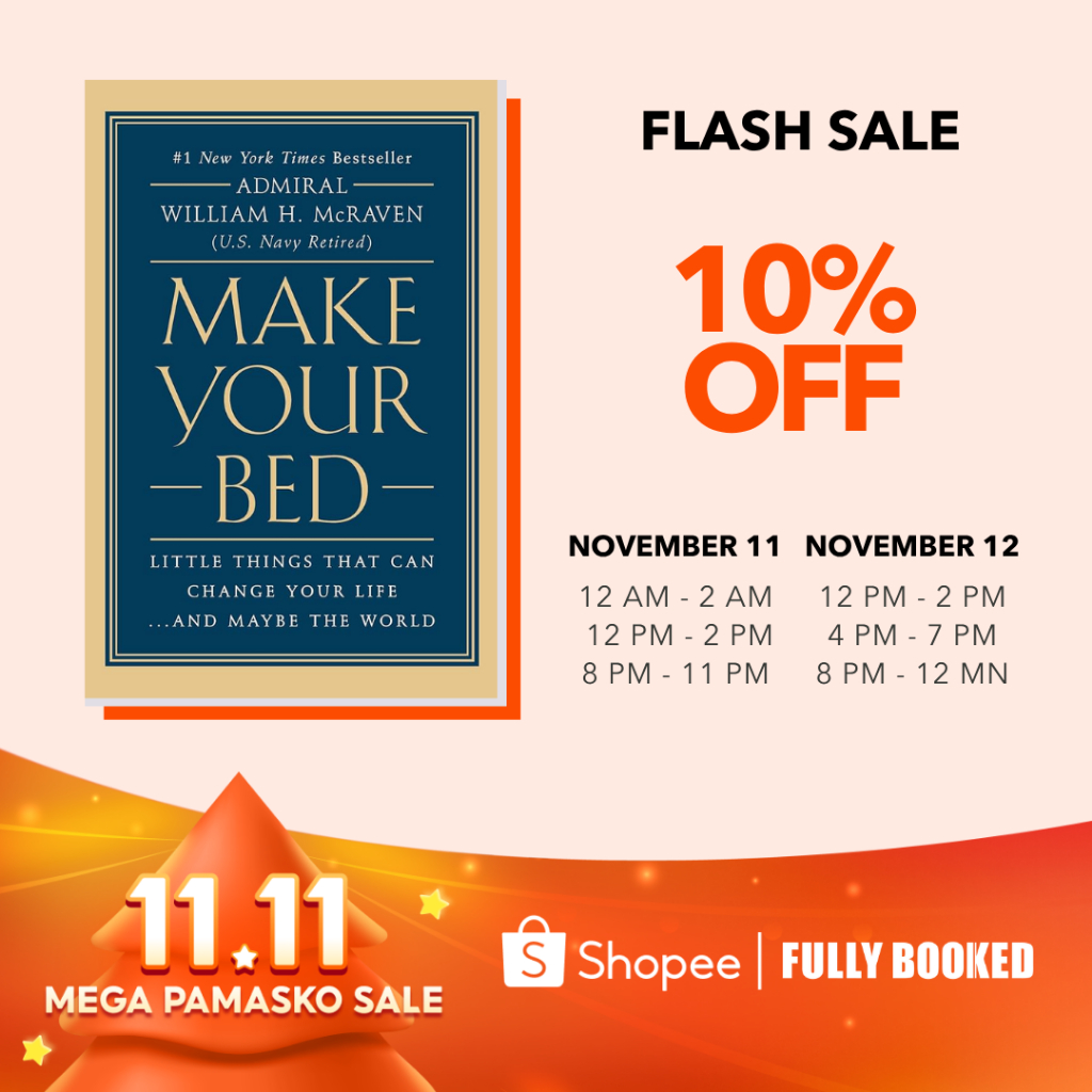Make Your Bed (Hardcover) by Admiral William H. McRaven | Shopee Philippines