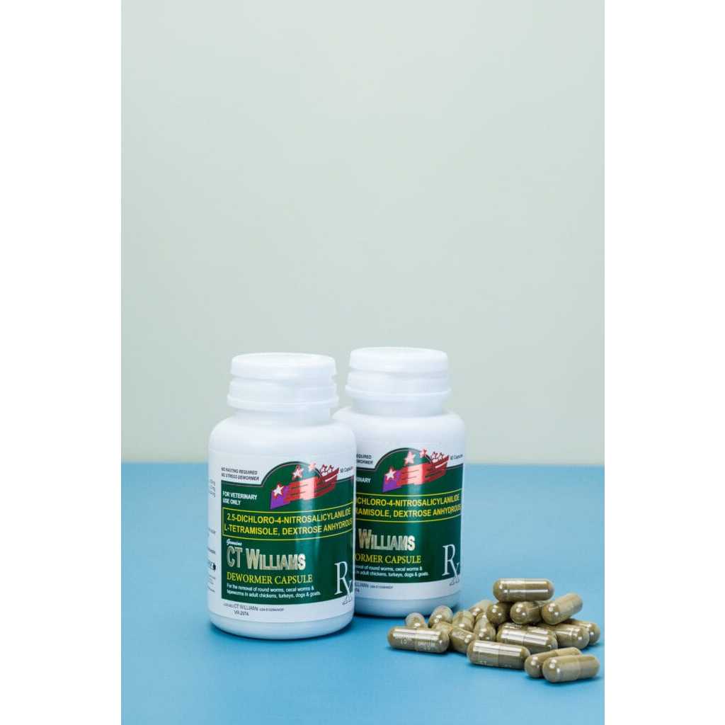CT Williams Superior Dewormer Capsule sold per pc | Shopee Philippines
