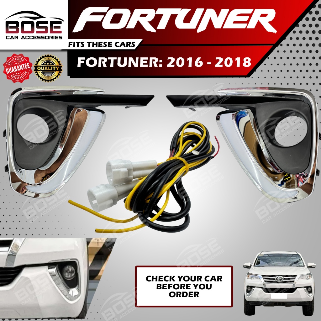 Toyota Fortuner DRL 2016 - 2020 Fog Light / Lamp DRL ( Daytime Running ...