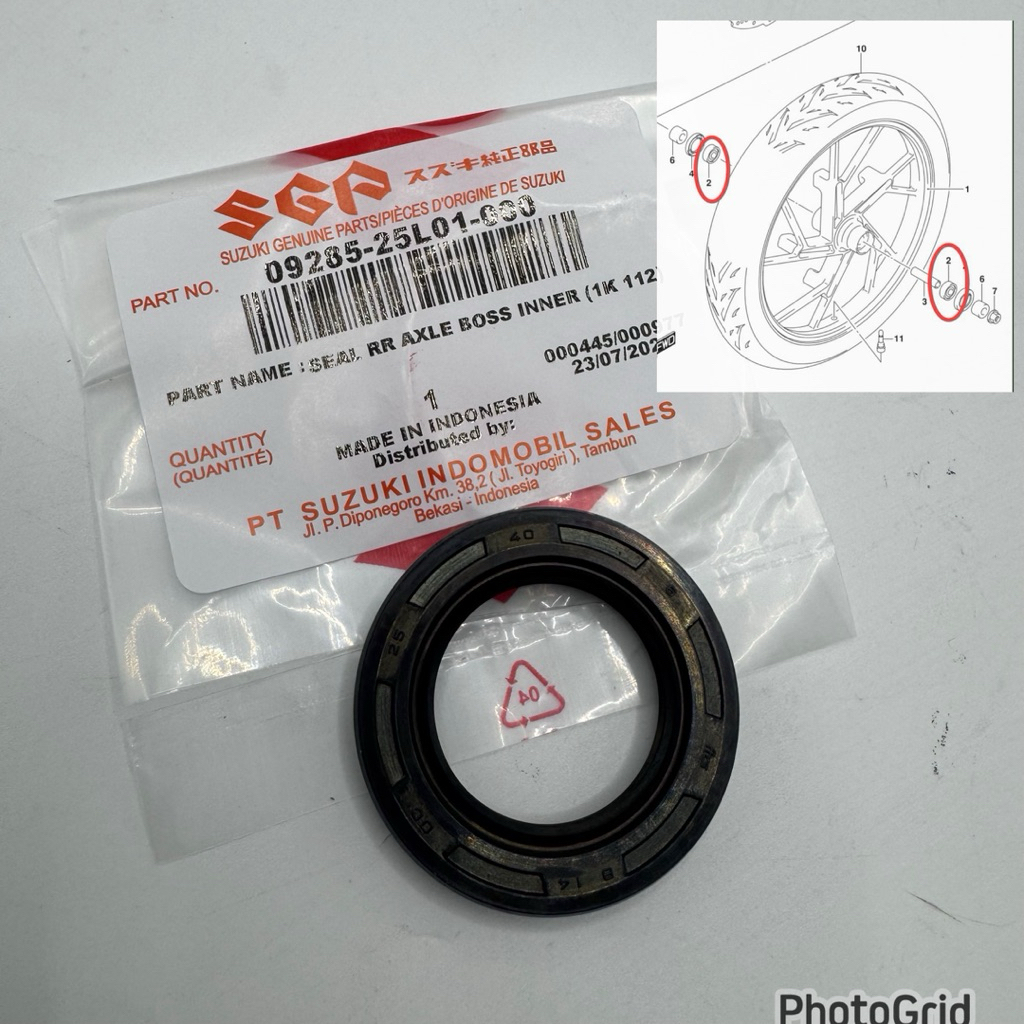 RAIDER150 CARB / F.I - WHEEL DUST SEAL (per pc) | Shopee Philippines
