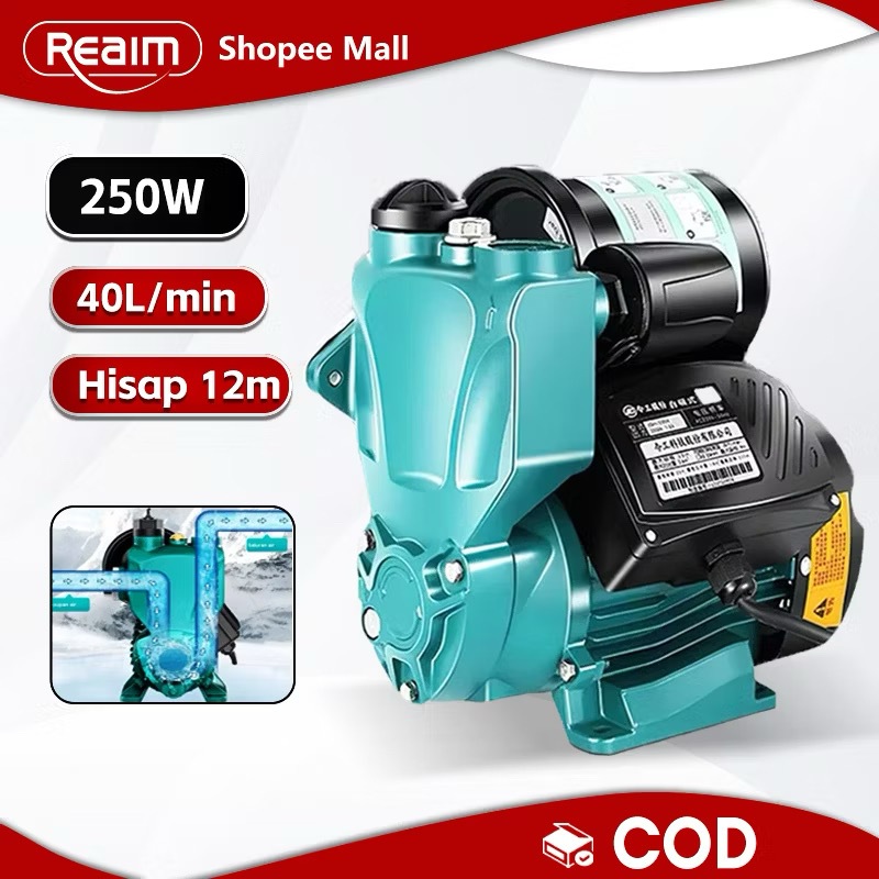 REAIM Jetmatic Water Pump Automatic Booster Pump Jet Pump Water Pump ...