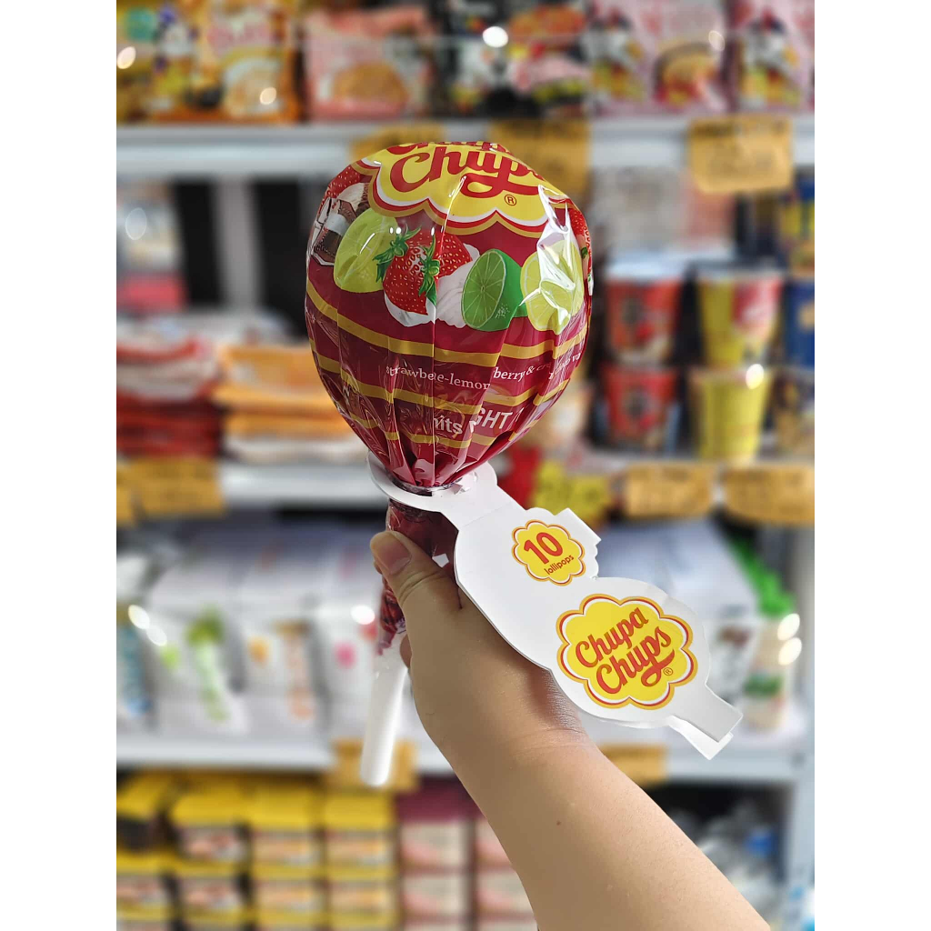CHUPA CHUPS MEGA CAPSULES 10 PCS INSIDE | Shopee Philippines