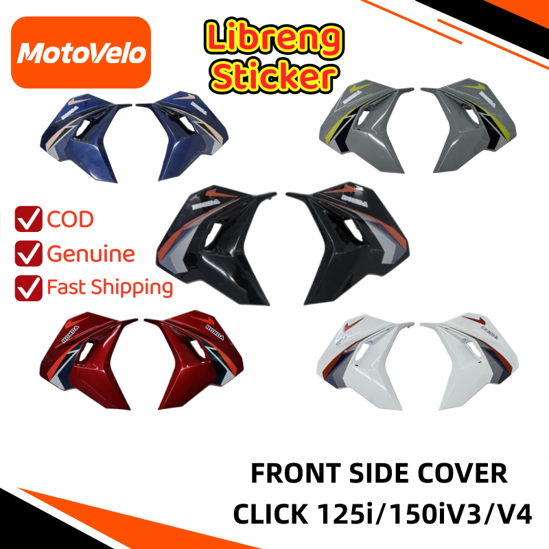 Motorcycle Honda Click V3 V4 Front Side Cover Honda Fairings Original ...