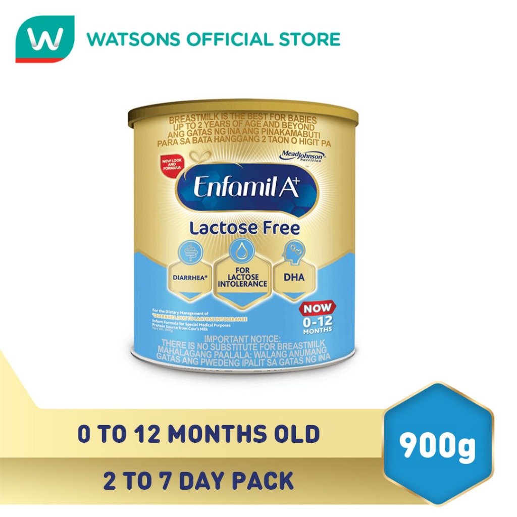 ENFAMIL A+ Milk Supplement Powder Lactose Free 0-6 Months 900g | Shopee ...
