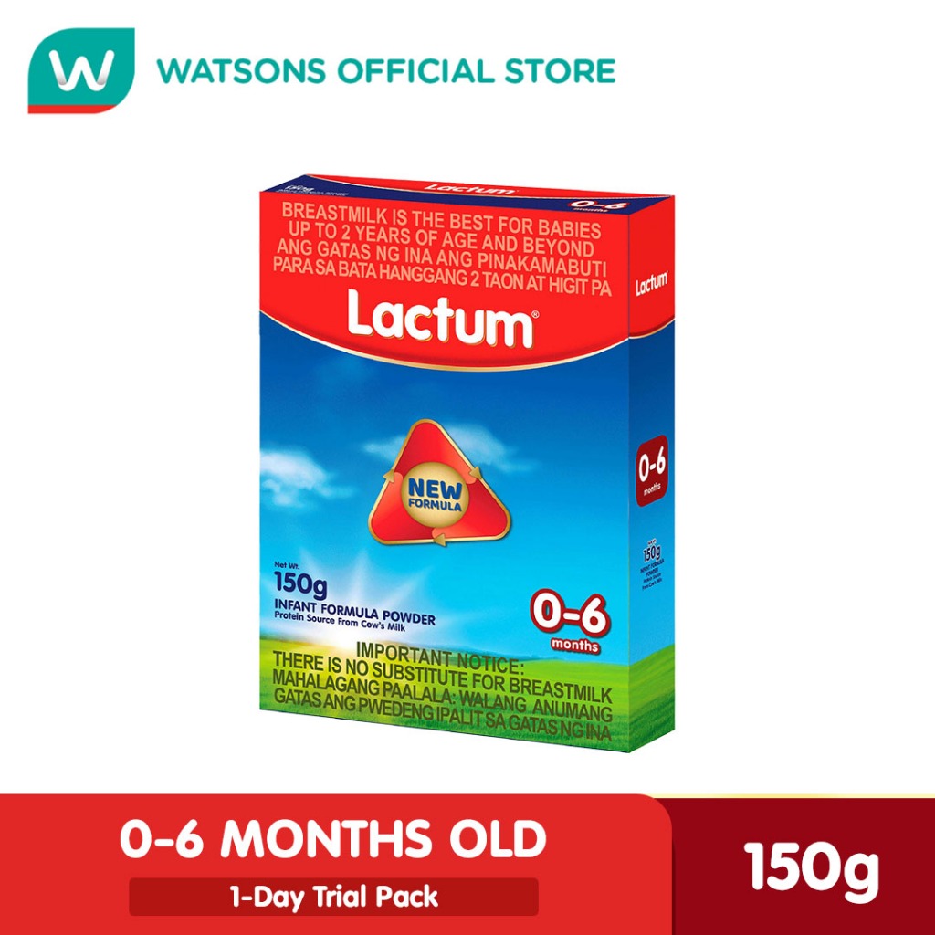 LACTUM Infant Formula Powder for 0-6 Months Old 350g | Shopee Philippines