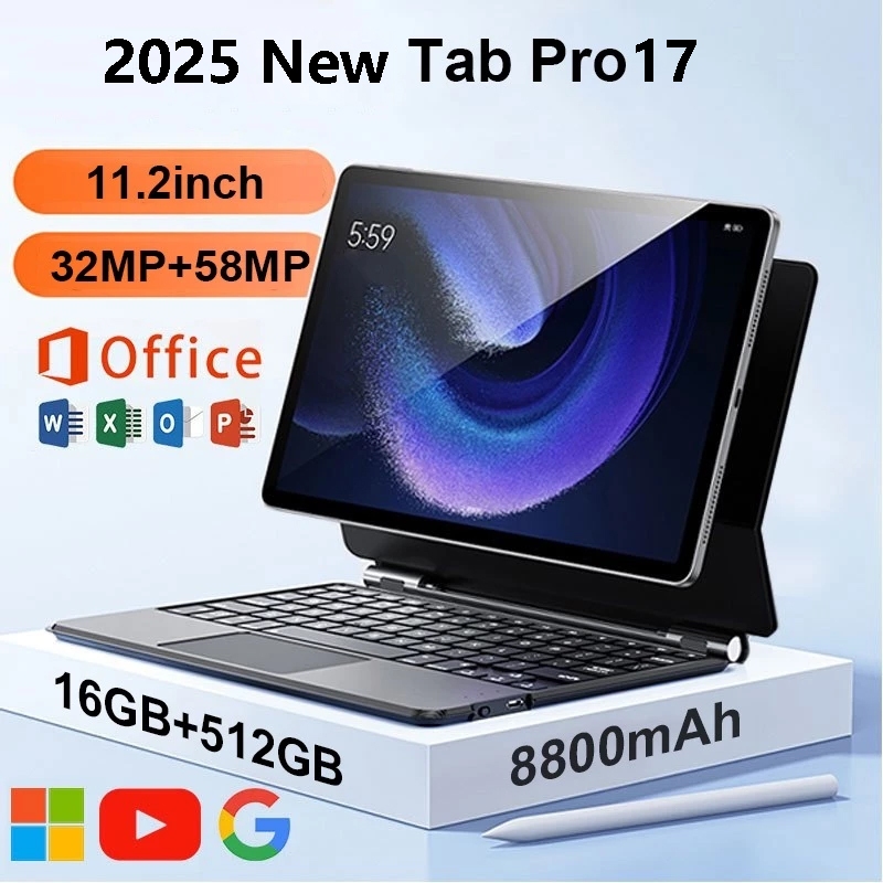 2025 New Original Tablets Pro17 16GB+1024GB 11.6inch Android13.0 Dual ...