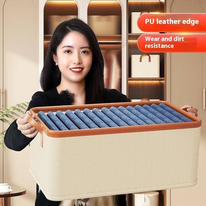 【5 Pcs】Stackable Muji Storage Box Organizer with Handle Cosmetic home ...