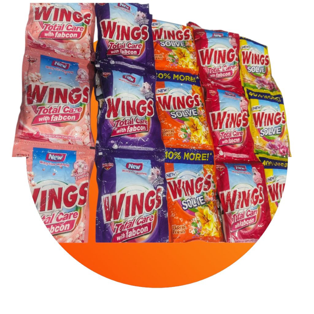 Wings powder available 6 variants sakura/ floral fresh/lavander/bloming ...