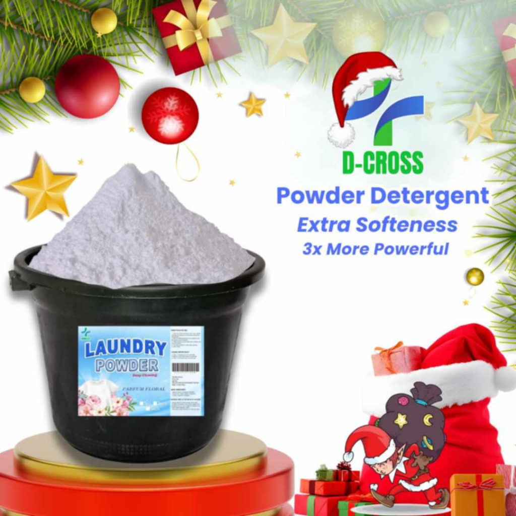 DELLCROSS POWDER DETERGENT UP TO 3X POWERFUL CLEANING with FABCON ...