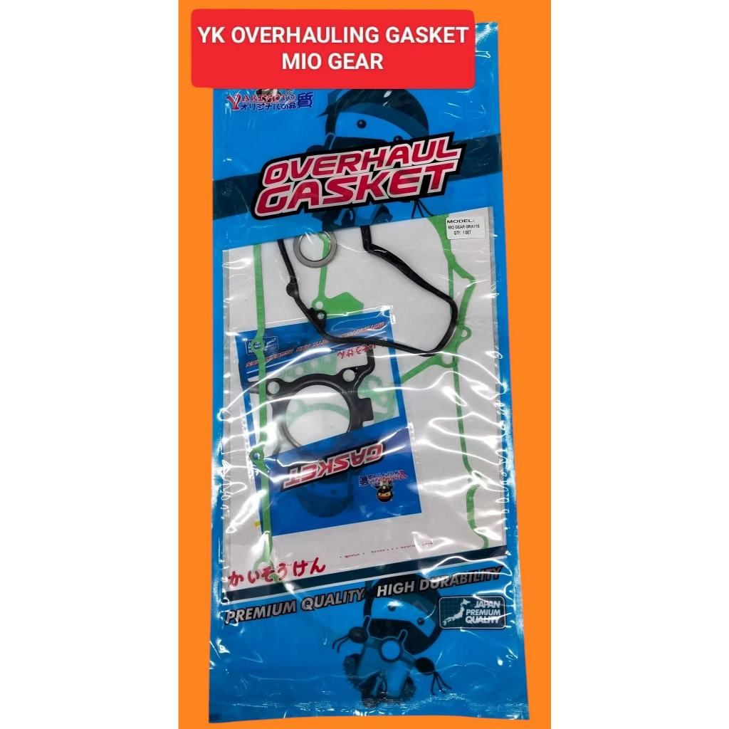 DAVIDSY4 YAKIMOTO OVERHAULING GASKET FOR MIO M3/MIO GEAR/BEAT FI ...