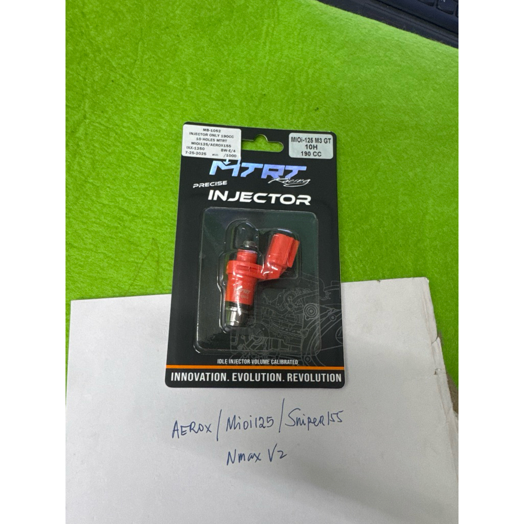 FUEL INJECTOR 190CC FOR AEROX/M3/SNIPER155/NMAX V2 MTRT made in Taiwan ...