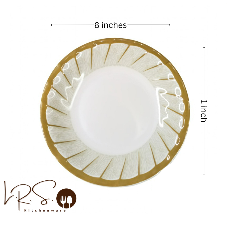 Melaware soup plate 8 x 1 inch (6 pcs) | Shopee Philippines