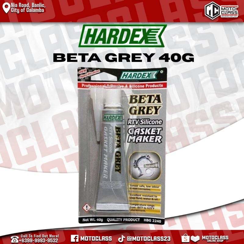 HARDEX BETA GREY SILICONE GASKET MAKER | Shopee Philippines