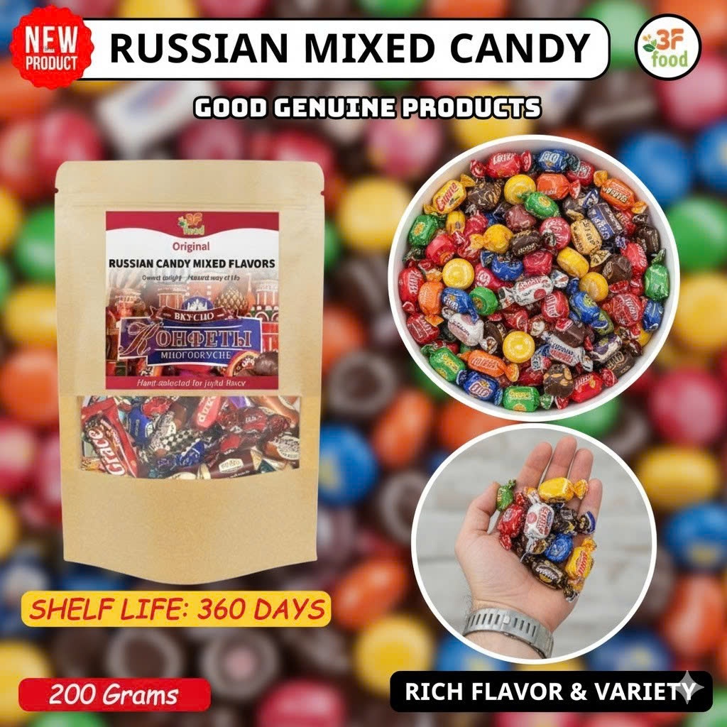 SALE 80% Russian Chocolate Mixed Fructose Candy CHOCOLATE CANDY NA MAY ...