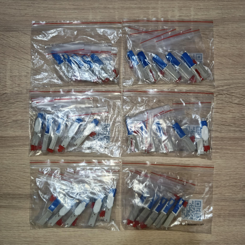 30PCS FIBERHOME SC CONNECTOR VERSION 3 Butterfly Fast Connector w/free ...