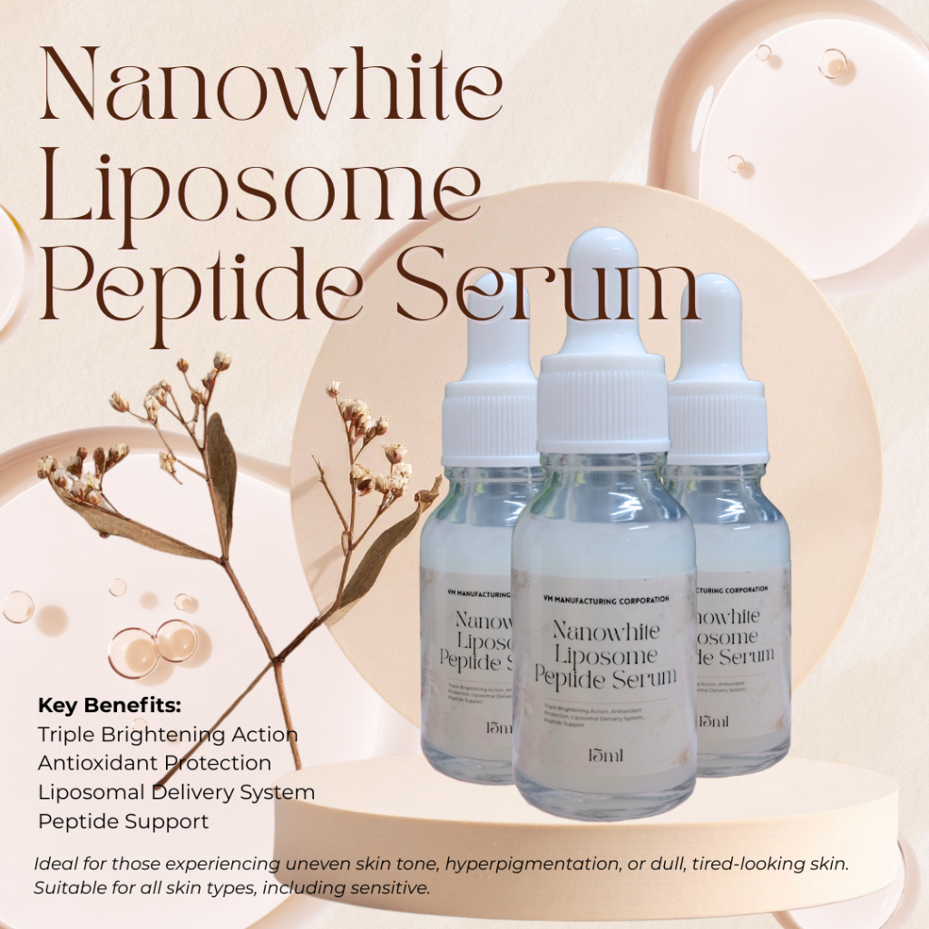 Nanowhite Liposome Peptide Serum | Shopee Philippines