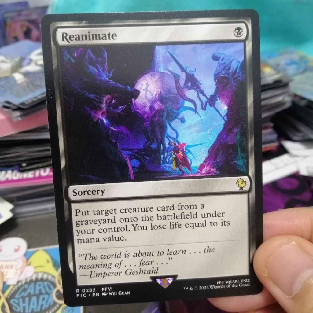1 Reanimate FIC MTG card magic the gathering EDH commander | Shopee ...