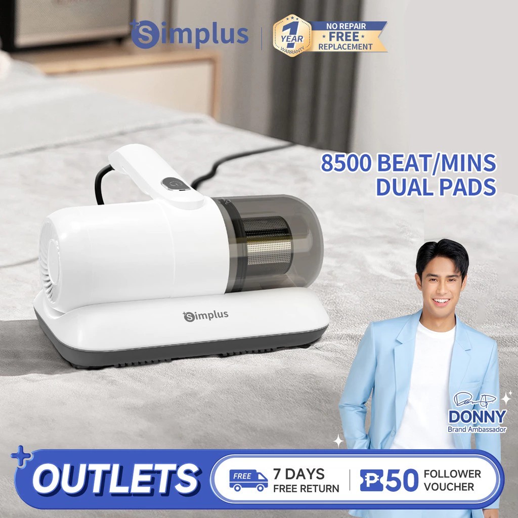 Simplus Dust Mite Vacuum Cleaner Handheld Mite Remover for Bed, Sofa ...