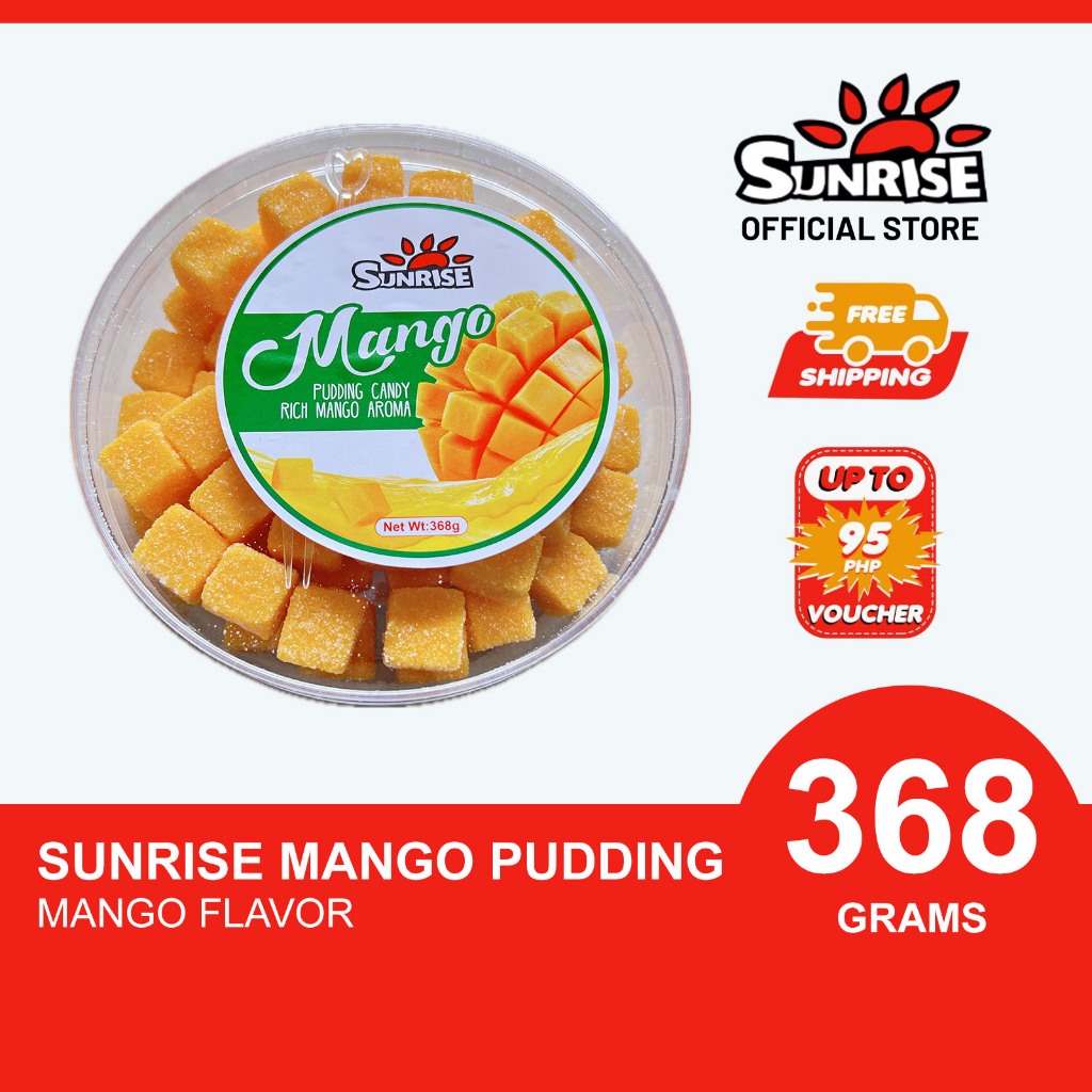 Sunrise Mango Pudding Candy Chewy Gummy Bonbon Candies Mango Flavored ...