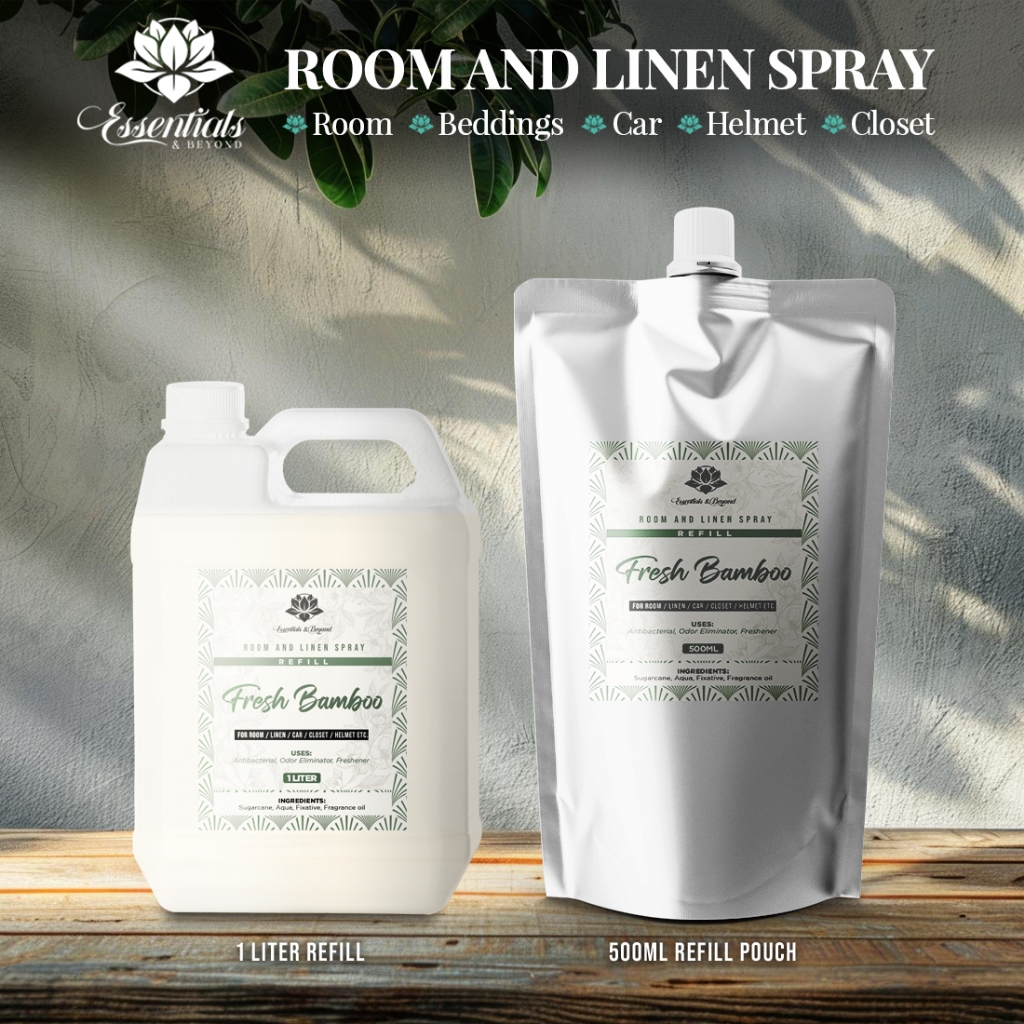 REFILL for Room & Linen Long Lasting Spray by Essentials (Anti ...