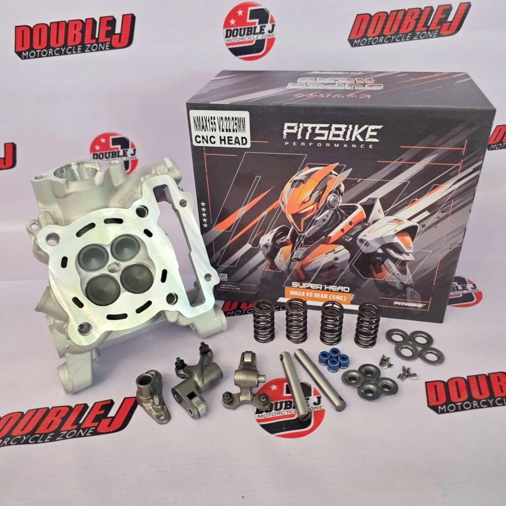 NMAX V2 / AEROX V2 - Pitsbike CNC Super head ( 22 / 25 mm ) | Shopee ...