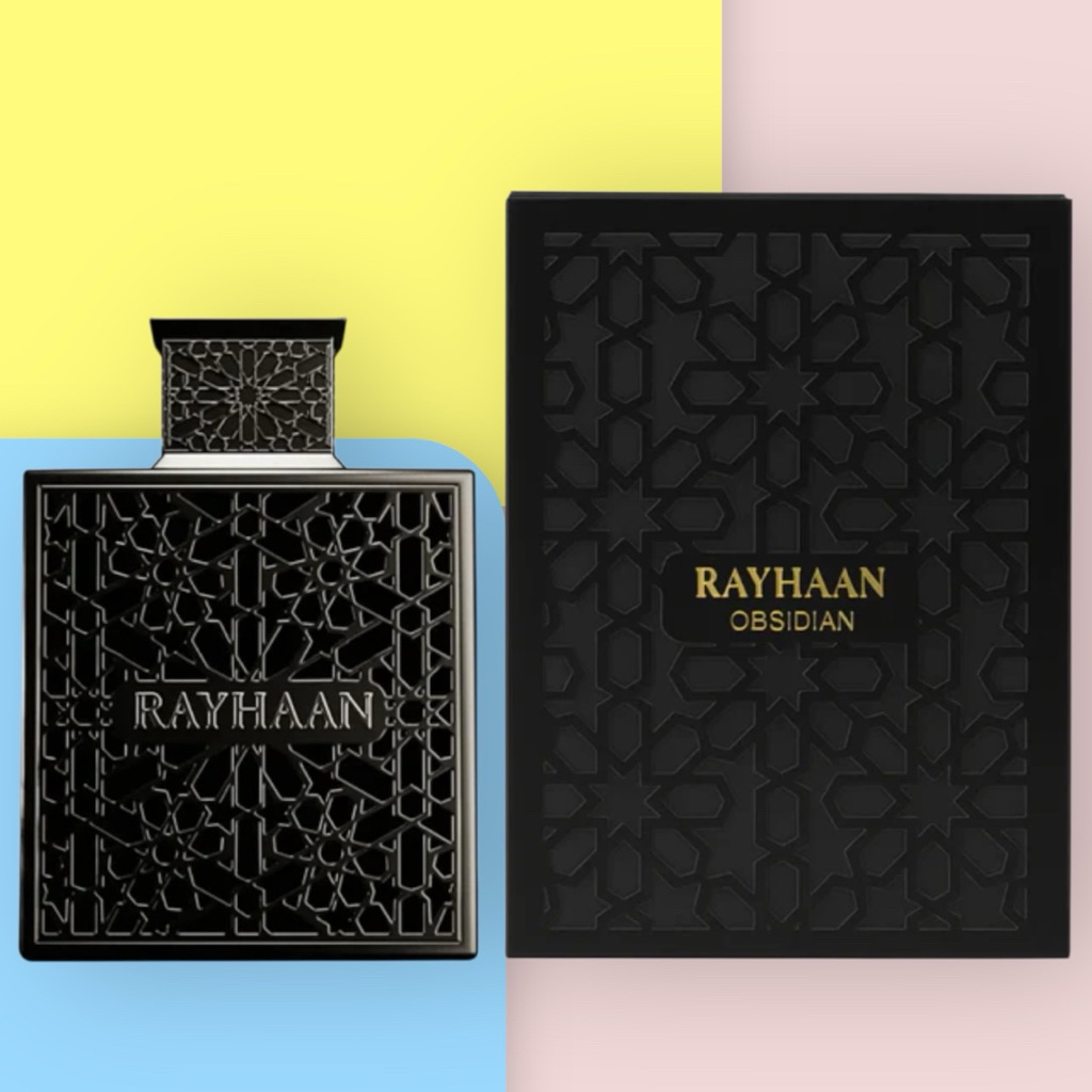 RAYHAAN OBSIDIAN Rayhaan 1ml 2ml 5ml vial | glass spray | Shopee ...