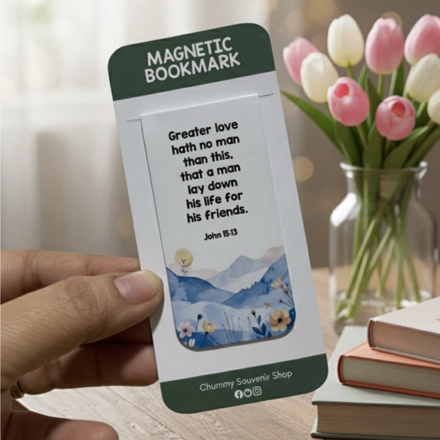 MAGNETIC BOOKMARK | BIBLE VERSE | WATERCOLOR DESIGN | Shopee Philippines
