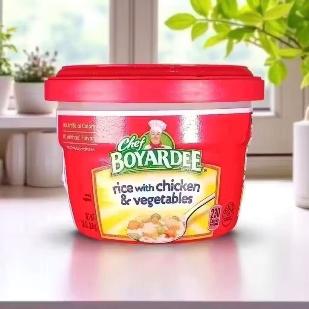 CHEF BOYARDEE RICE WITH CHICKEN & VEGETABLES 205G READY TO EAT CANNED ...