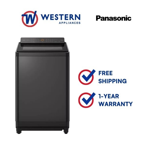 Panasonic 18.0kg Inverter Top Load Washing Machine NAFD180X3BM | Shopee ...