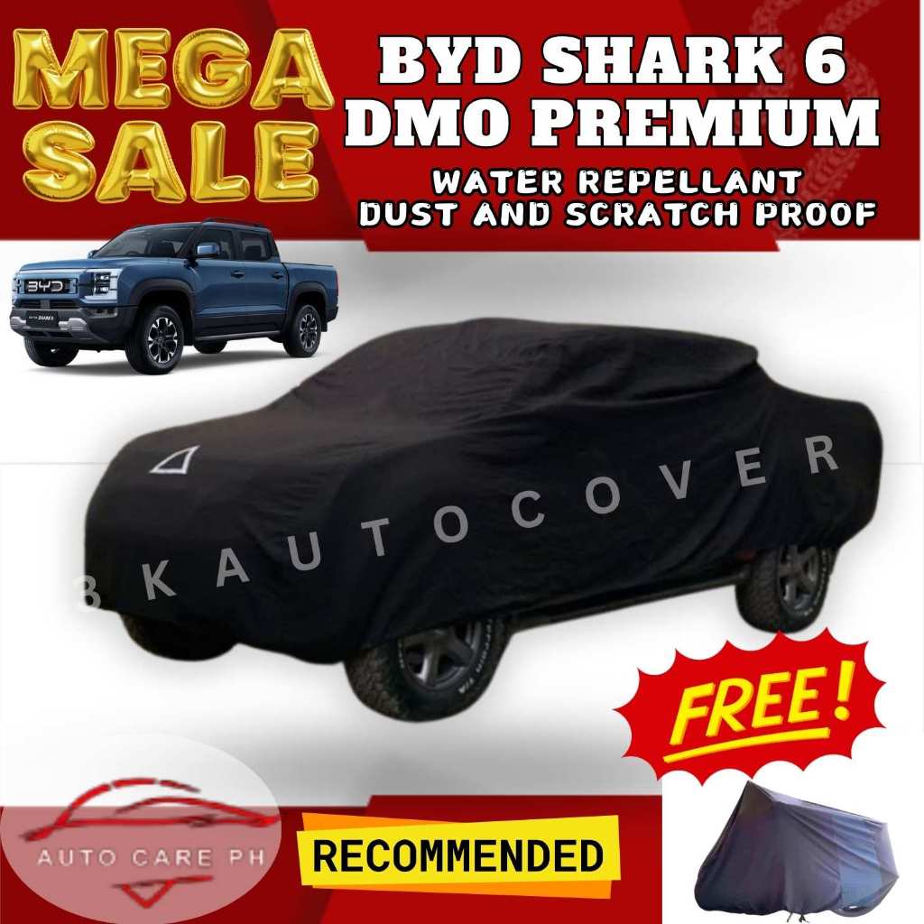BYD SHARK 6 DMO PREMIUM CAR COVER - WATER REPELLANT, SCRATCH PROOF AND ...