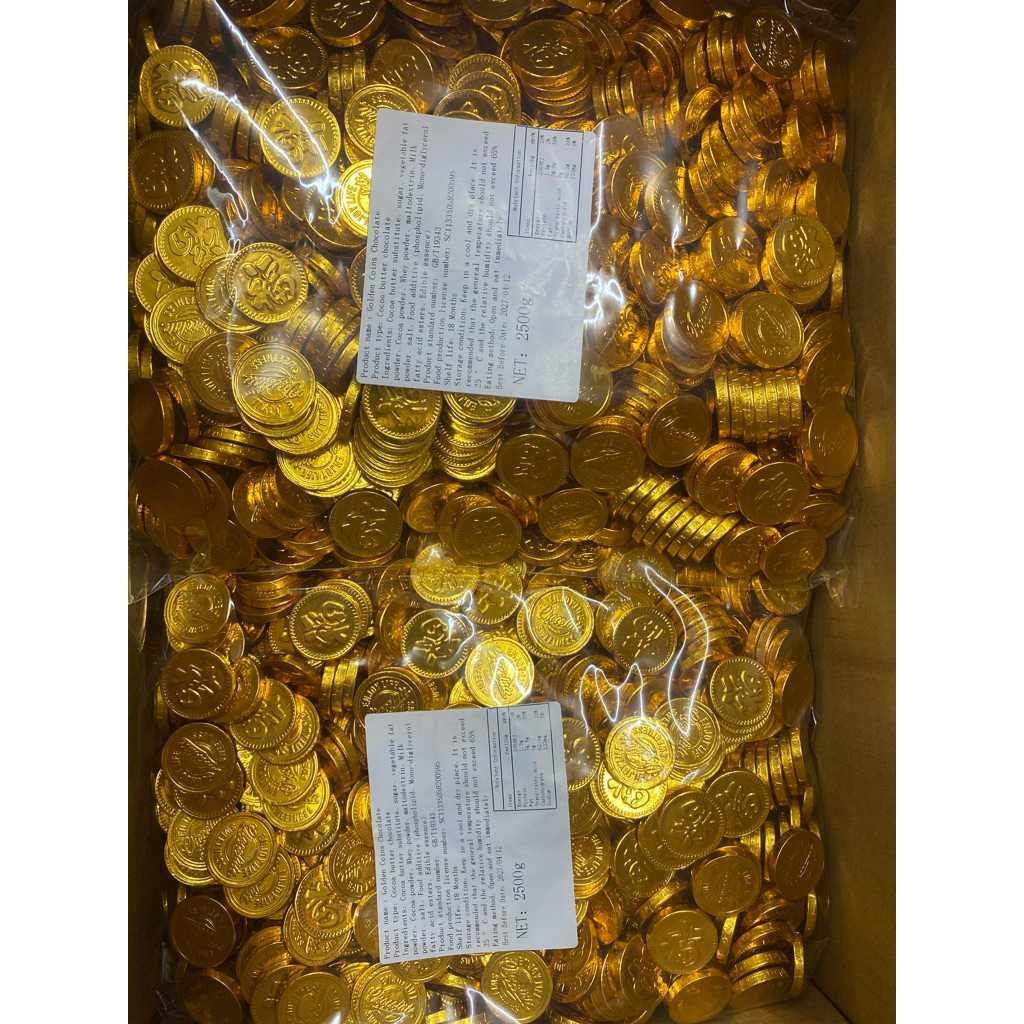COD GOLDEN COINS chocolate per kilo | Shopee Philippines
