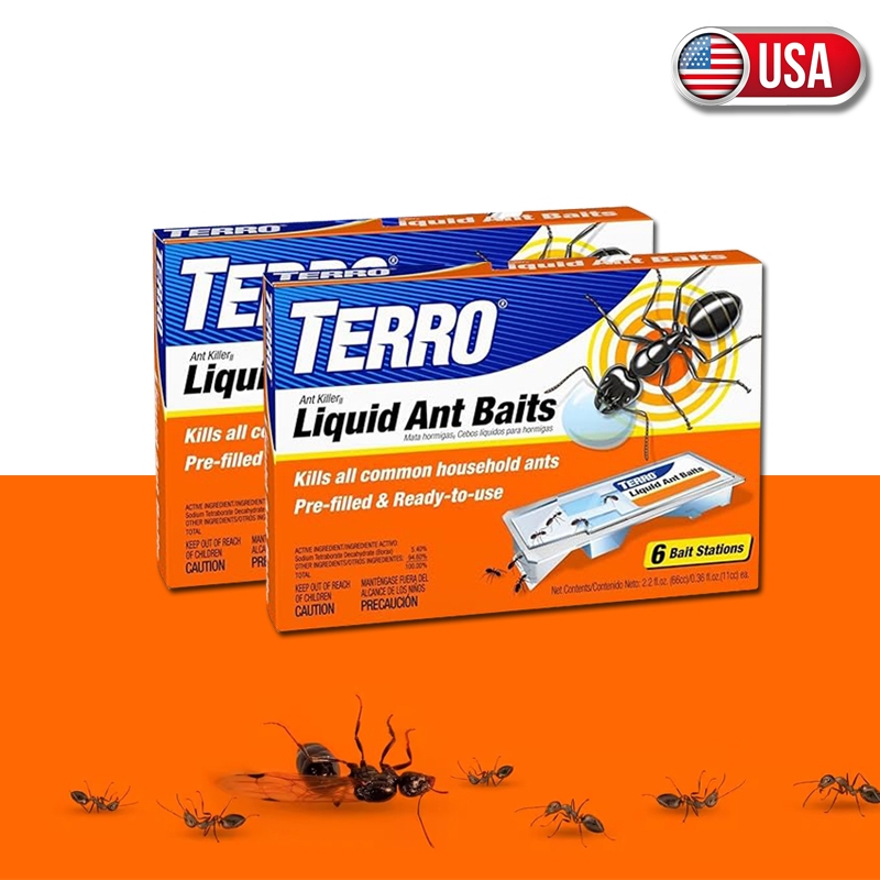 Terro Ant Killer Liquid Ant Bait 6 Tube Bait | Shopee Philippines
